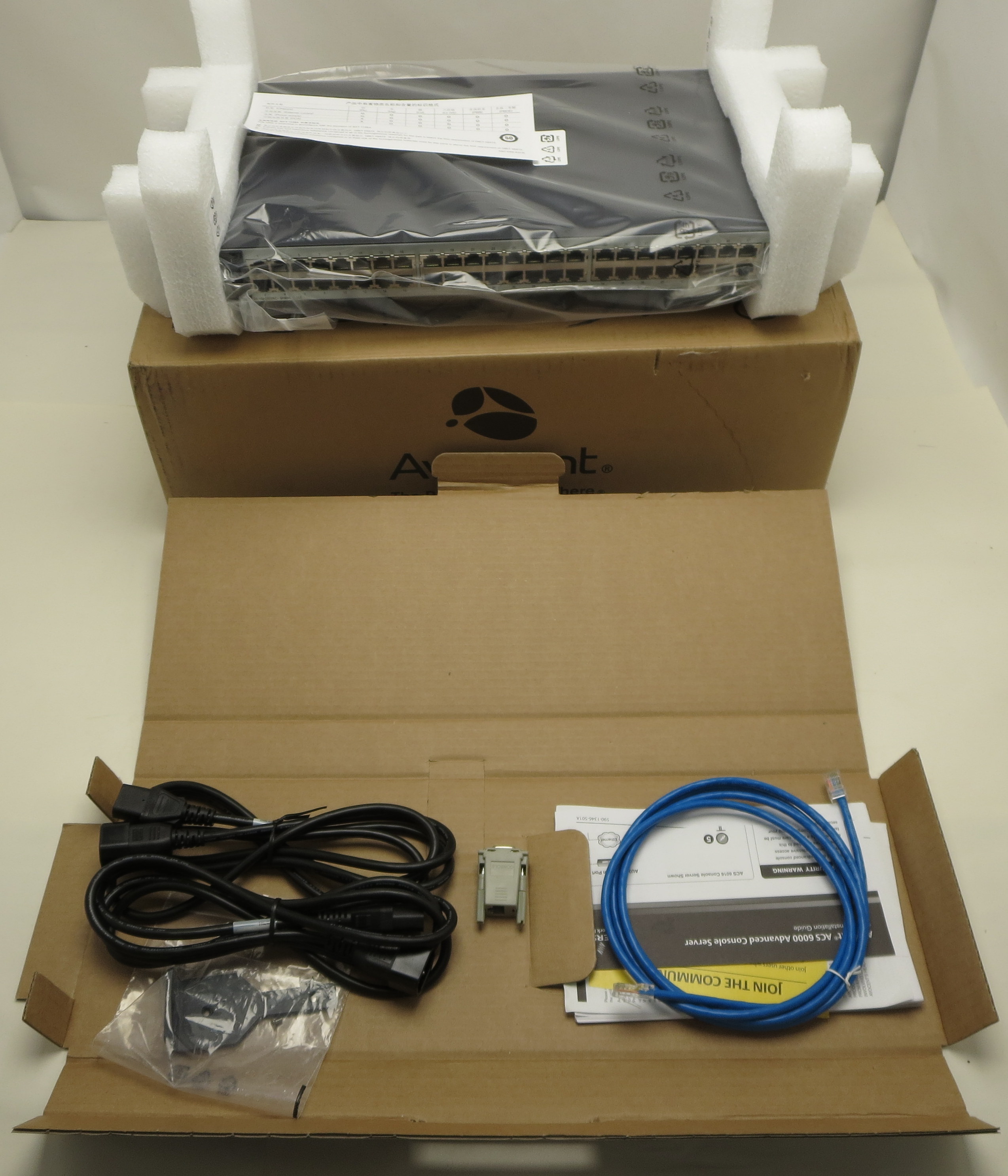 Avocent VERTIV 48 Port ACS 6048 console server with dual AC ACS6048DAC ...