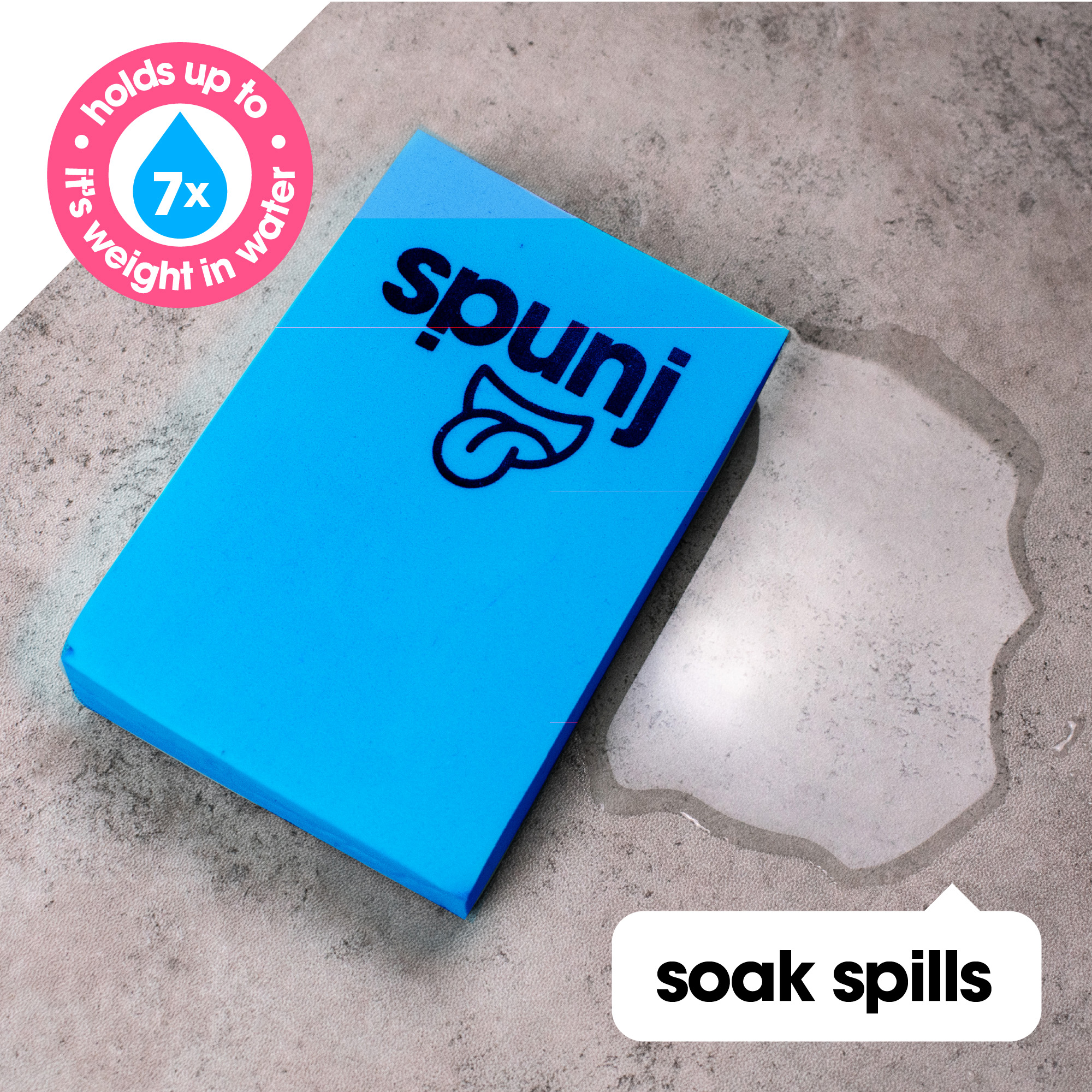 spunj Sponge Cleaning Cloth Super Absorbent Large Kitchen Washing Car ...