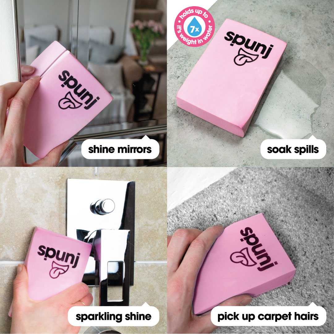 spunj Sponge Cleaning Cloth Super Absorbent Large Kitchen Washing Car ...