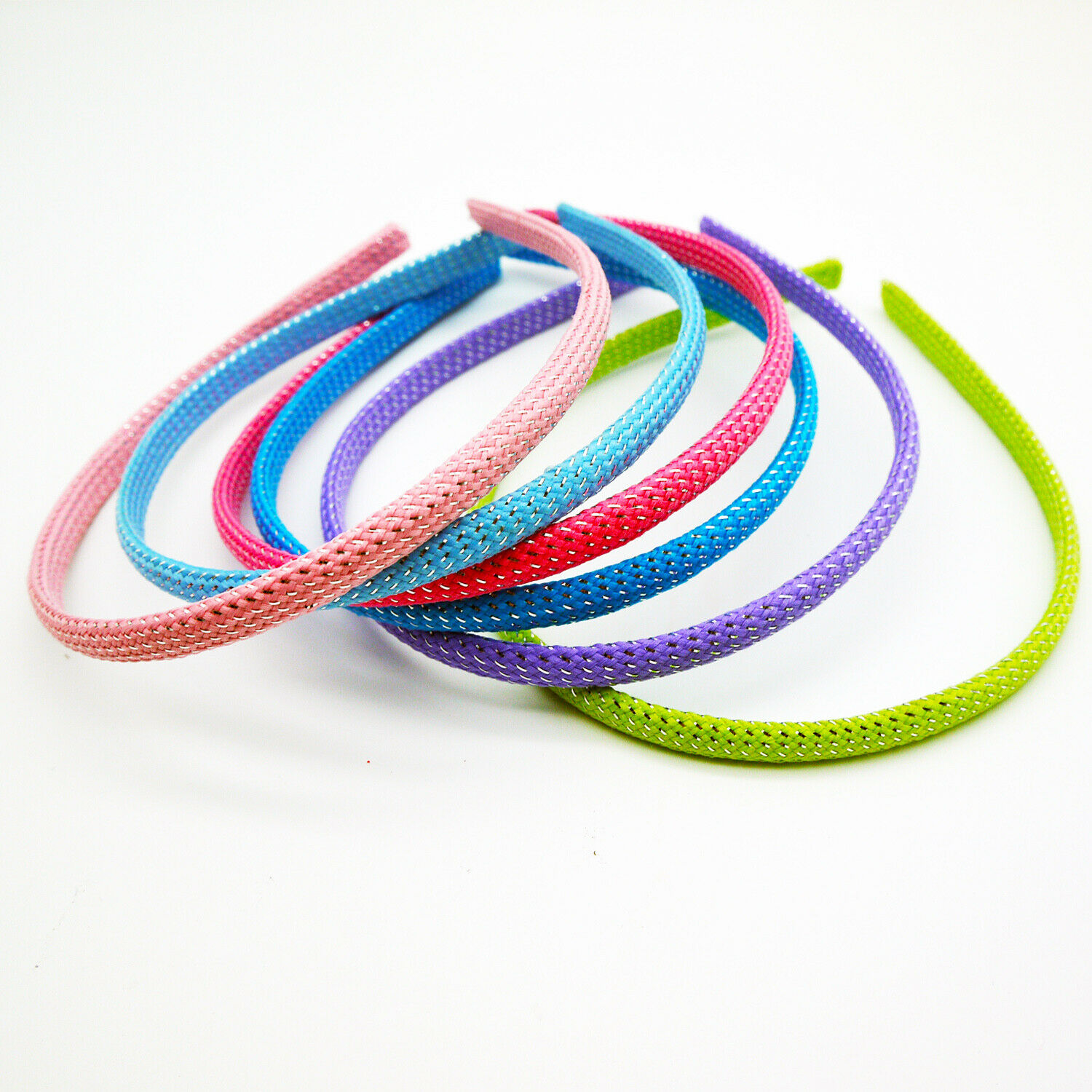 6pk Fabric Alice Bands | Durable Hair Headbands Hairband Girls Kids ...