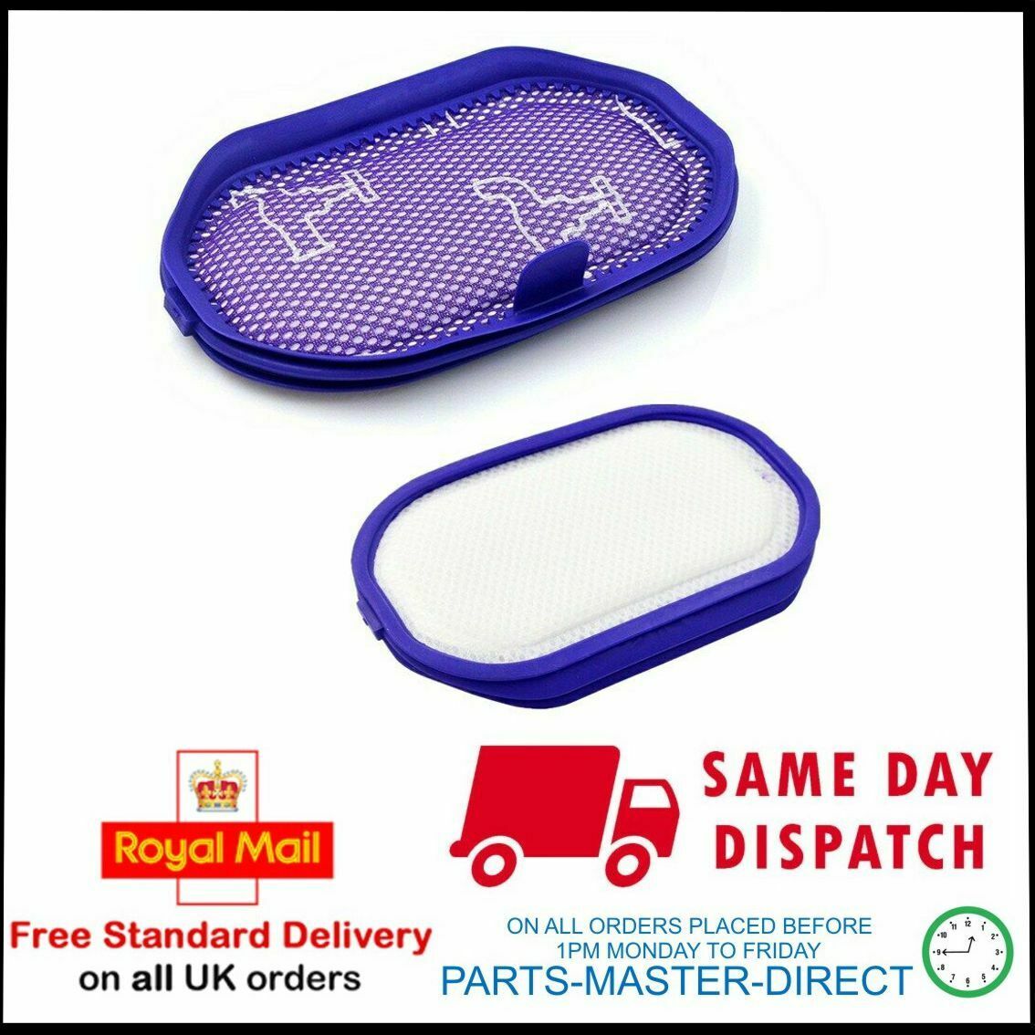 Unbranded Dyson Dc30 Dc31 Dc34 Dc35 Dc44 Handheld Pre Filter 917066-02 ...