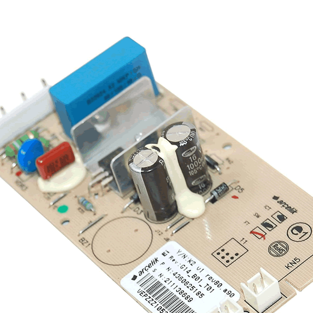 Beko Beko Fridge Freezer Control Module PCB Circuit Board 4360620185 ...
