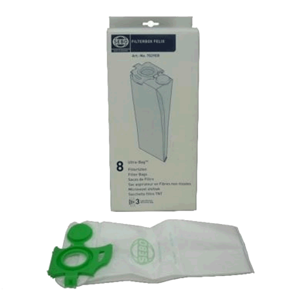 Sebo Sebo Dust Bags 7029ER for Felix Dart Upright Vacuum Cleaner Models ...