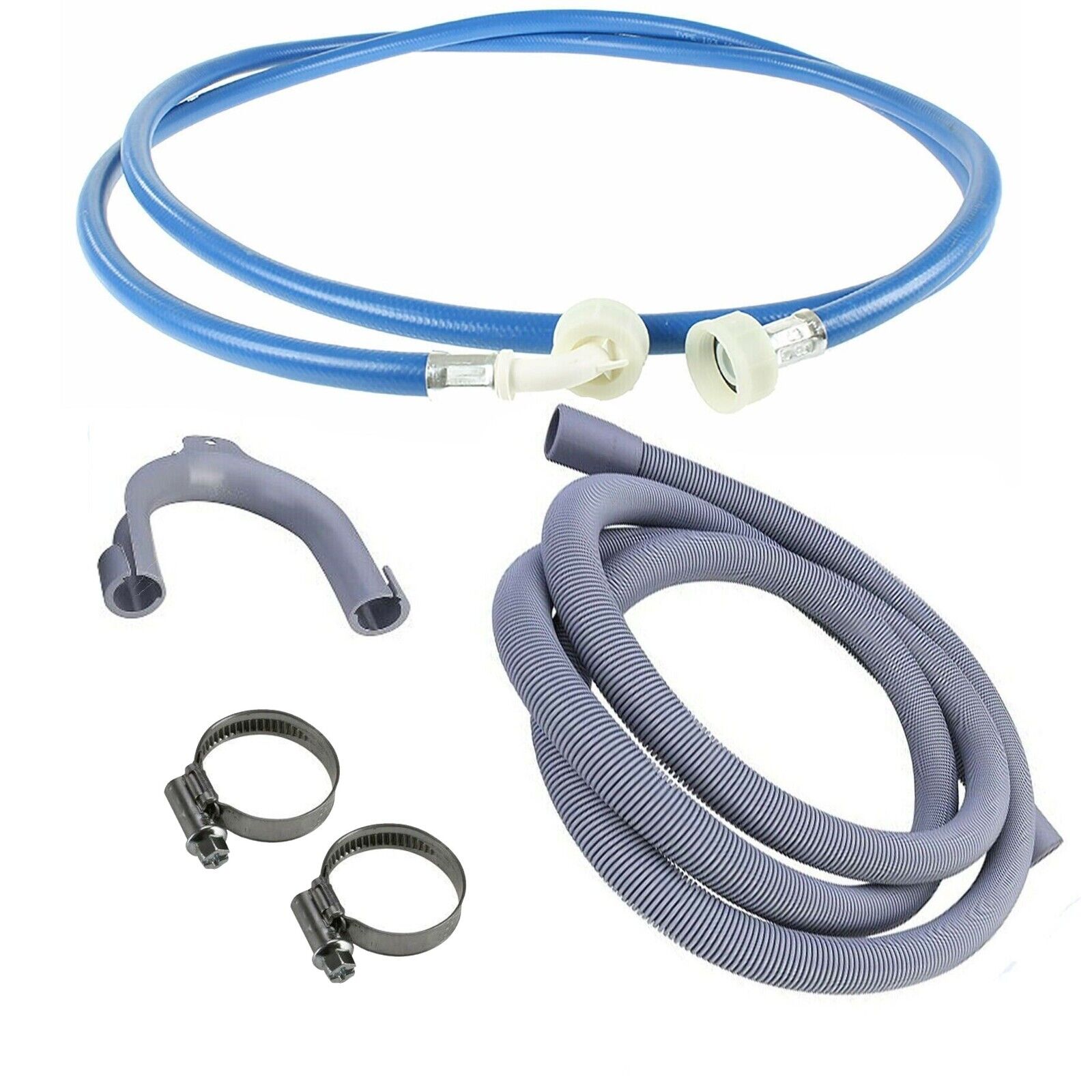 Unbranded Water Drain Hose Cold Fill Pipe Washing Machine Dishwasher ...