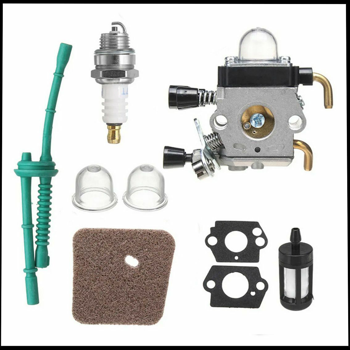 Unbranded Fits Stihl FS45 FS46 FS55 FC55 38 Chainsaw Carburettor Full ...