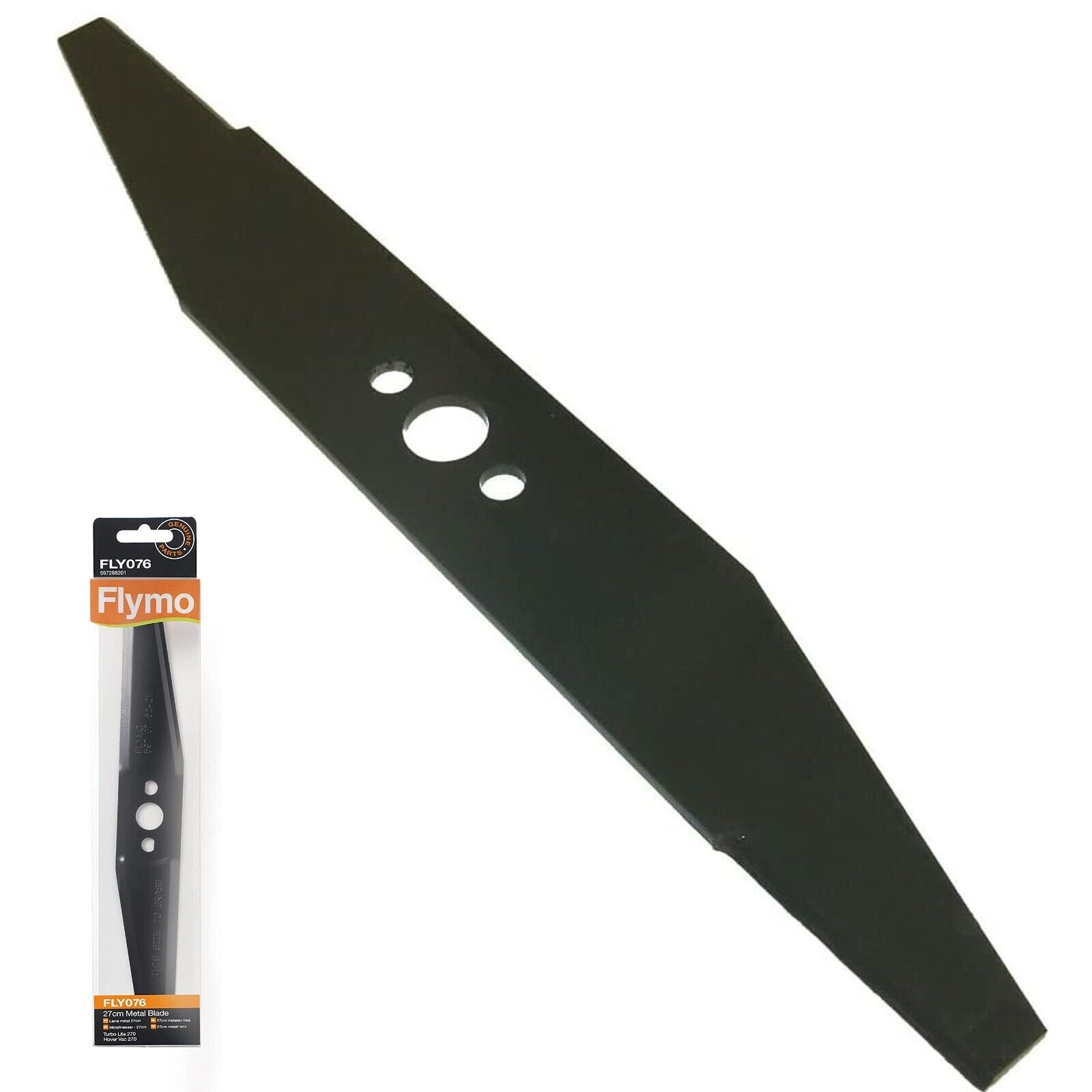 Flymo Flymo Metal Blade 27cm Hover Vac 270 and Turbo Lite 270 FLY076 ...