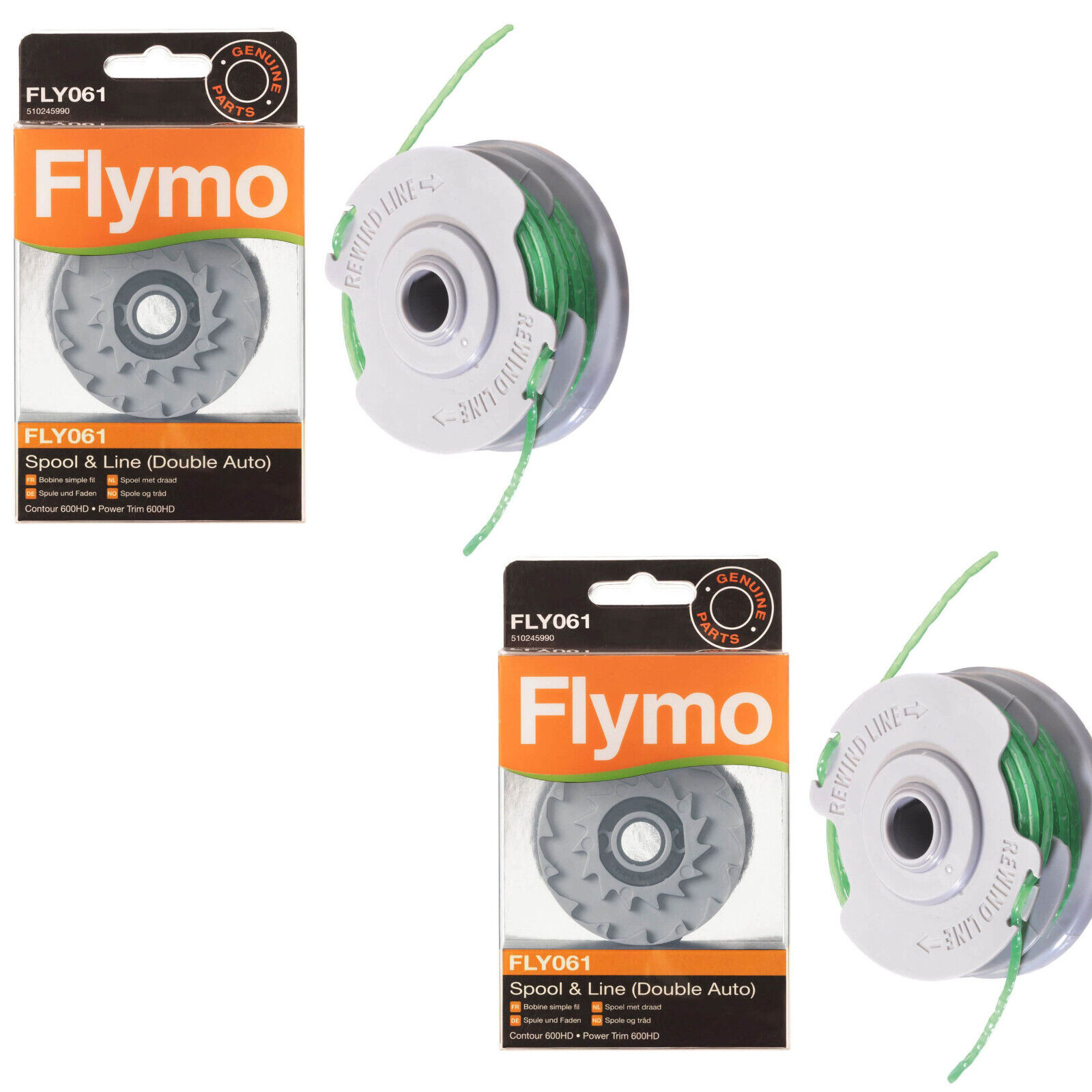 Flymo Flymo FLY061 Strimmer Spool & Line Contour 600HD Part Double Auto ...