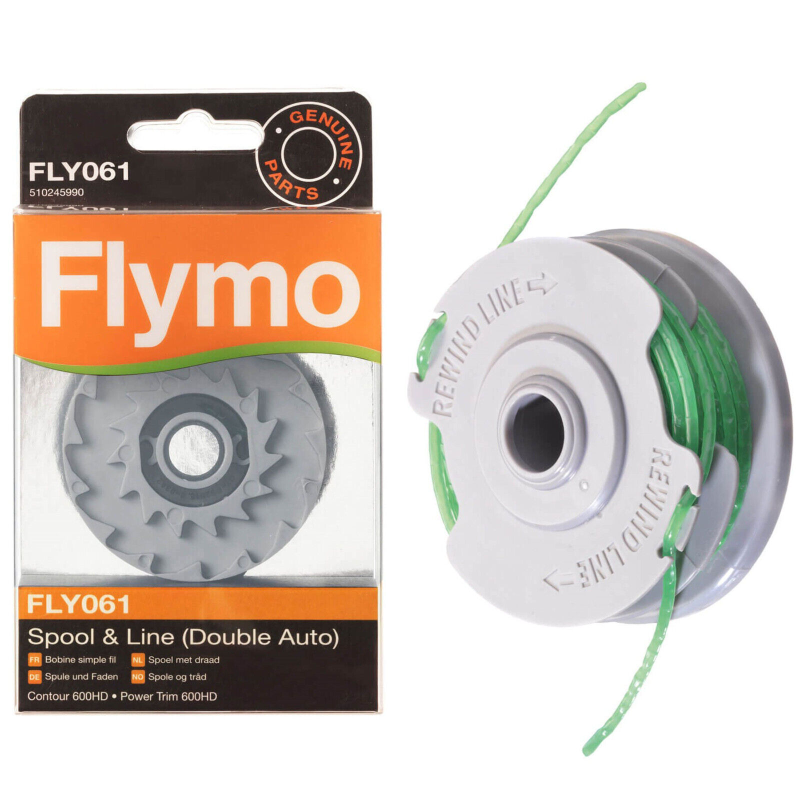 Flymo Flymo FLY061 Strimmer Spool & Line Contour 600HD Part Double Auto ...