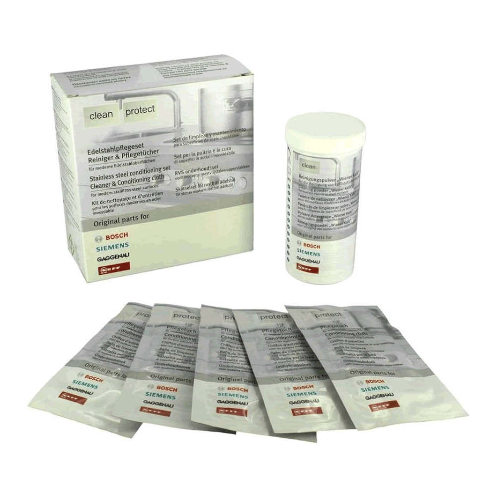 Bosch Original Bosch Stainless Steel Conditioning Set