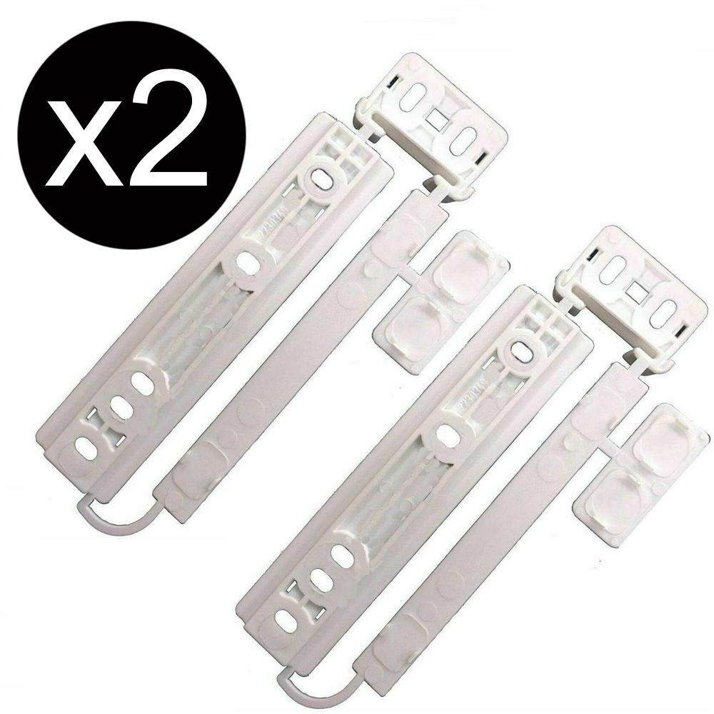 Unbranded 2 X Universal Integrated Fridge Freezer Door Fixing Slide Kit ...