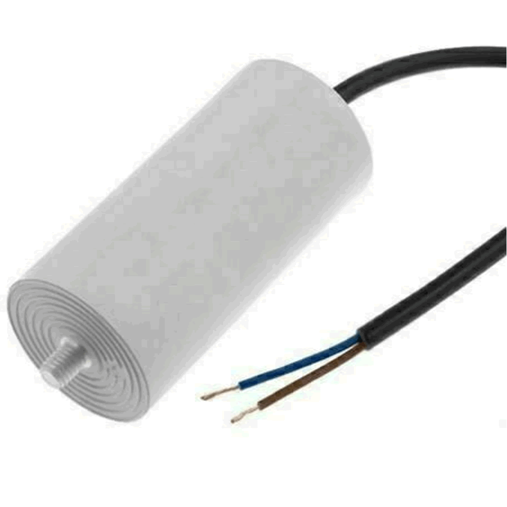 Unbranded UNIVERSAL START RUN CAPACITOR mfd 45uf 450VAC WITH 21cm OF ...