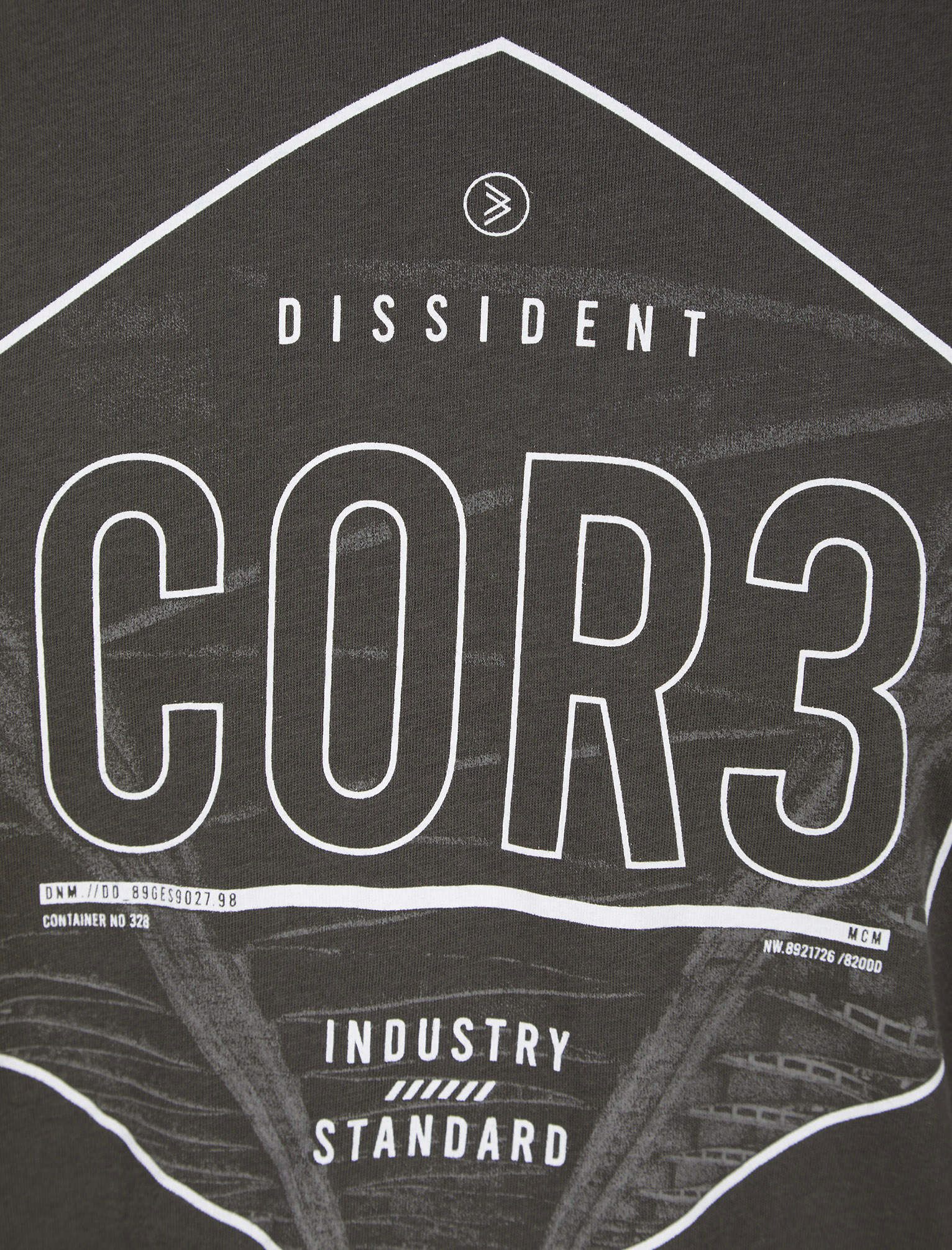 Dissident Long Sleeve T-Shirt Men's Graphic Motif Cotton Jersey ...