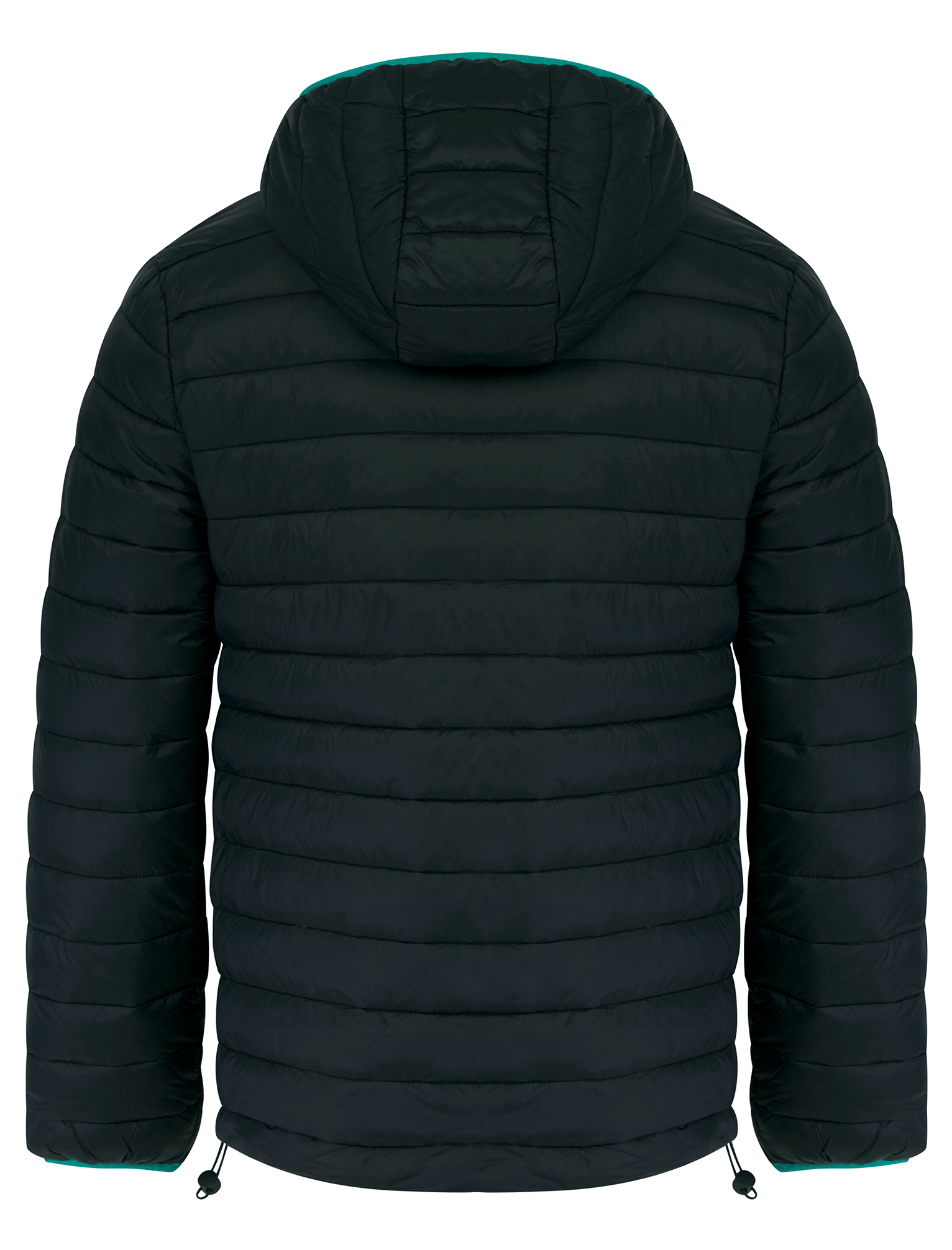 Tokyo Laundry Puffer Jacket Men's Hooded Padded Quilted Coat Zip Fasten ...