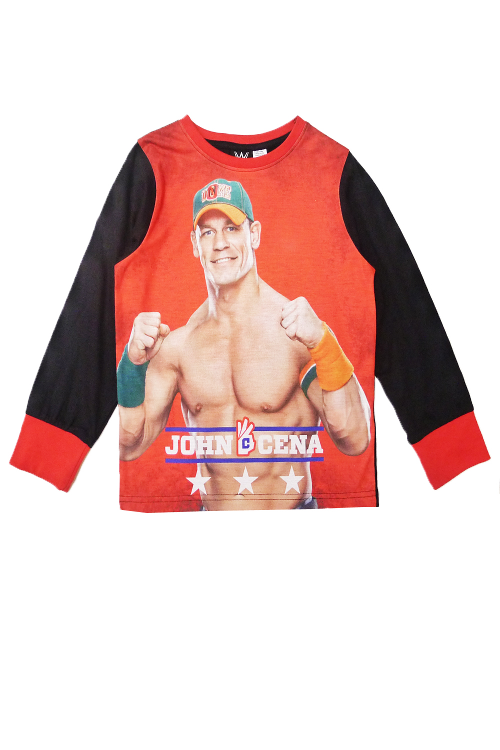 Boys Official WWE John Cena Licensed Kids Long Sleeved PJs Childs ...