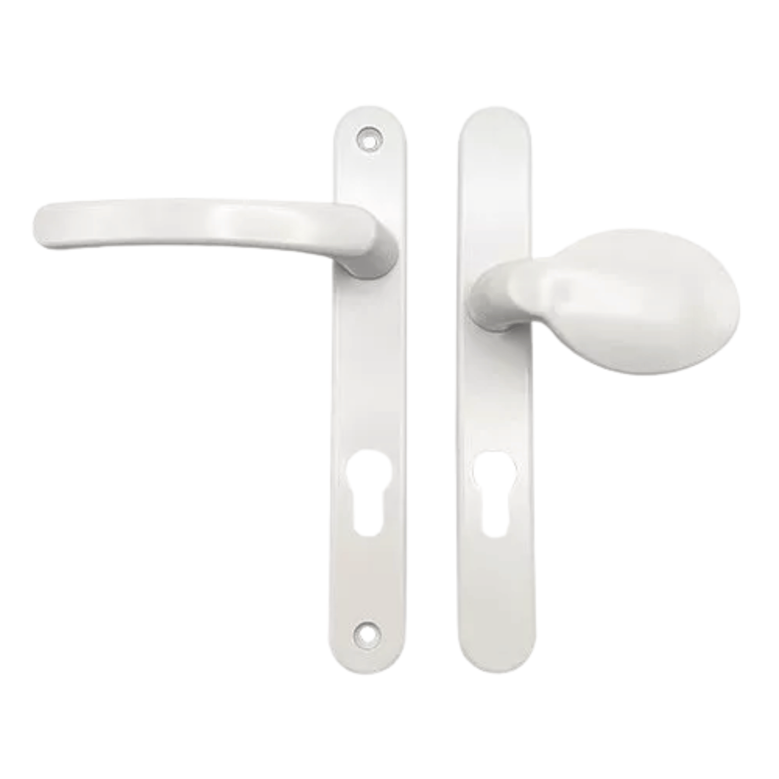 Offset Lever Pad uPVC Multipoint Door Handles – 92/70mm PZ, 203mm Screw ...