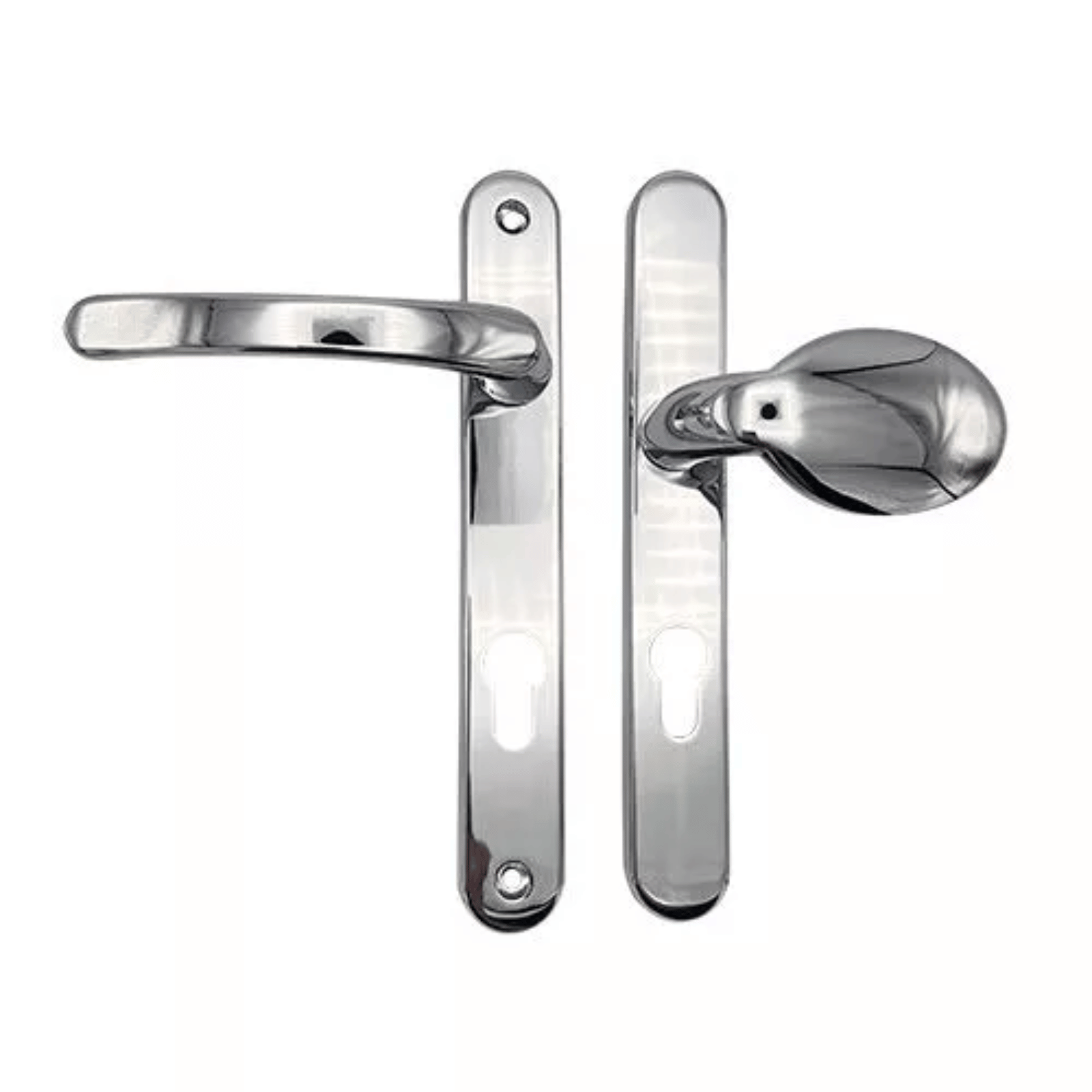 Offset Lever Pad uPVC Multipoint Door Handles – 92/70mm PZ, 203mm Screw ...