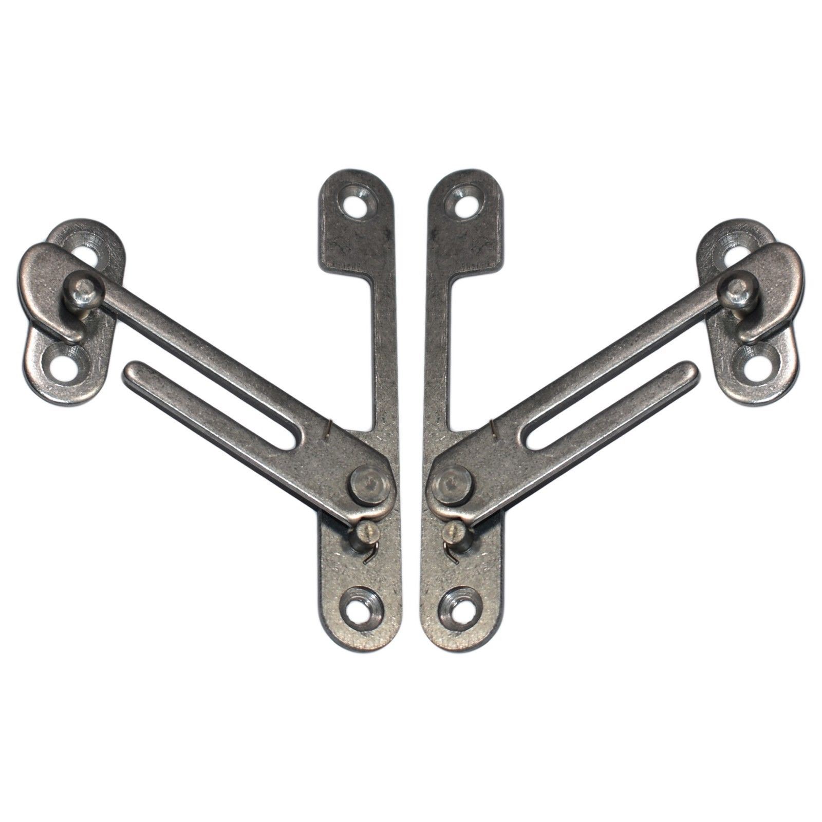 UPVC Window Restrictor Child Lock Restrictor Safety Catch Free Screws ...