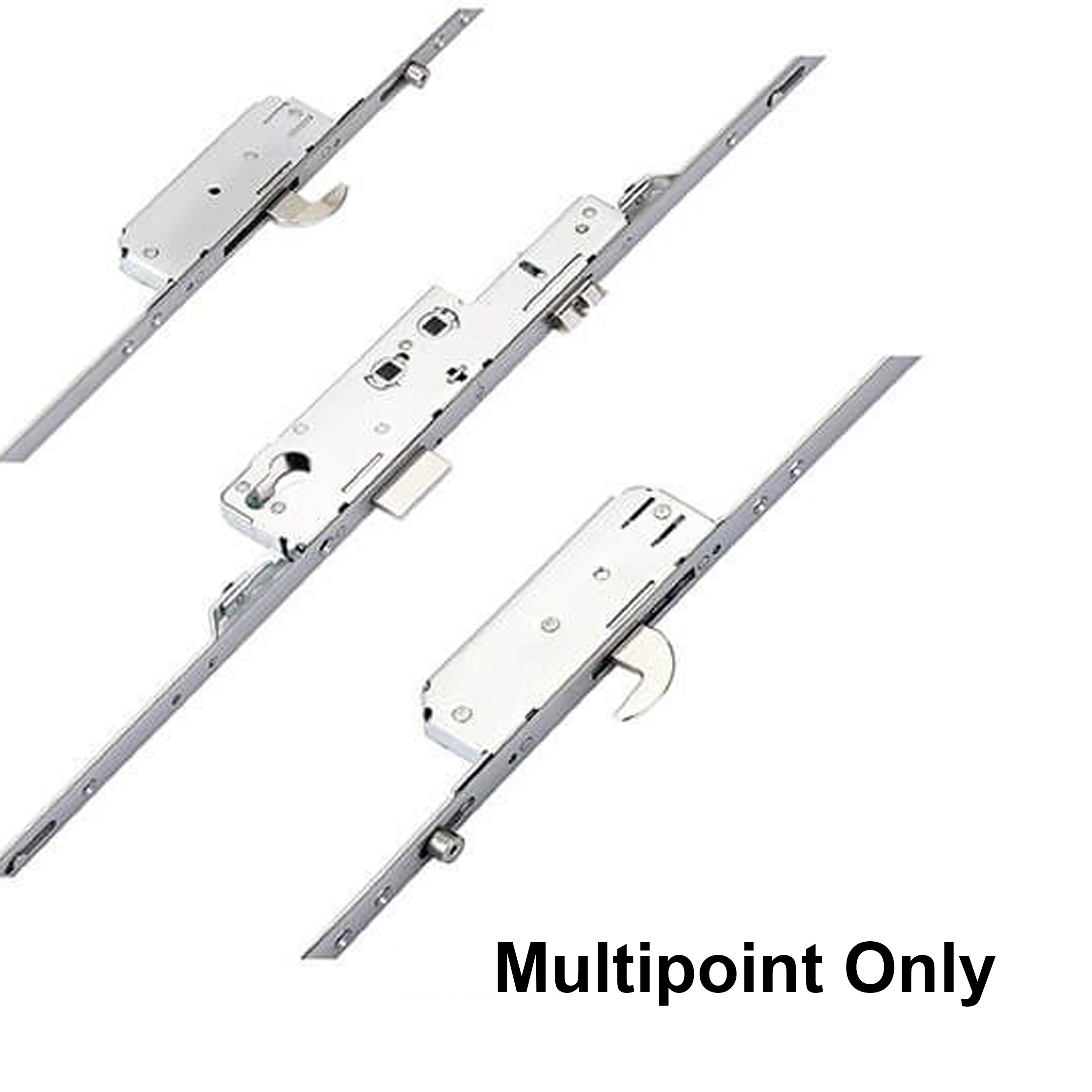 Avocet Wms Upvc Door Lock Silver New Style 2 Hook 2 Roller 35mm Multi ...