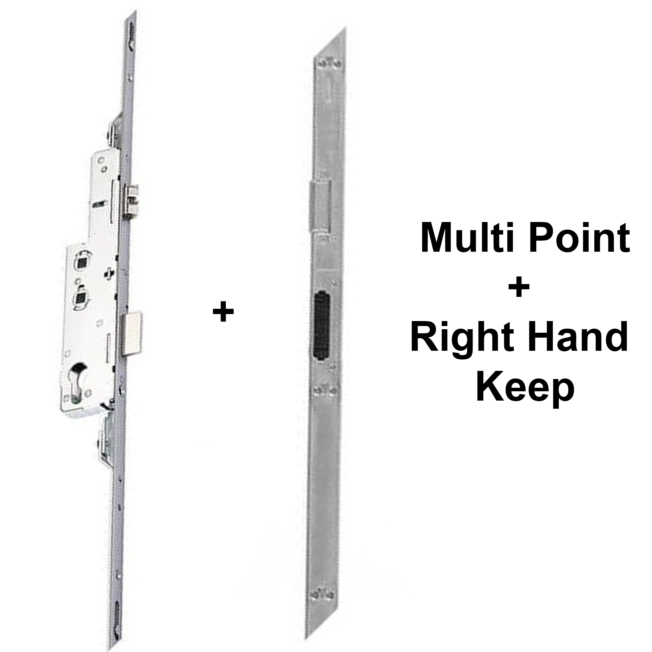 Avocet Wms Upvc Door Lock Silver New Style 2 Hook 2 Roller 35mm Multi ...