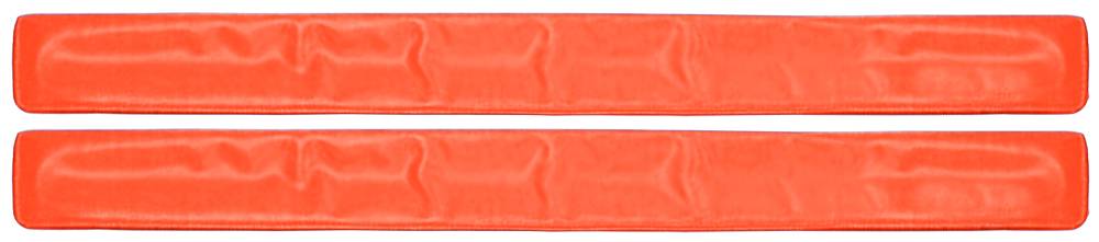 Multipack Hi Vis Reflective Slap On Wrist Bands Safety Running Neon ...