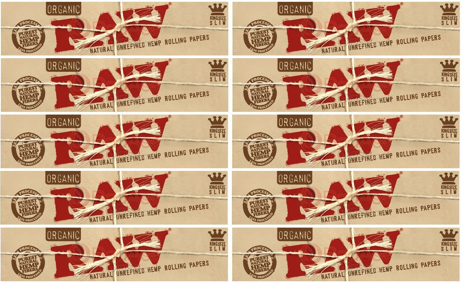 Raw Rolling Papers Kingsize Organic, Roach Tips Connoisseur Rizla ...