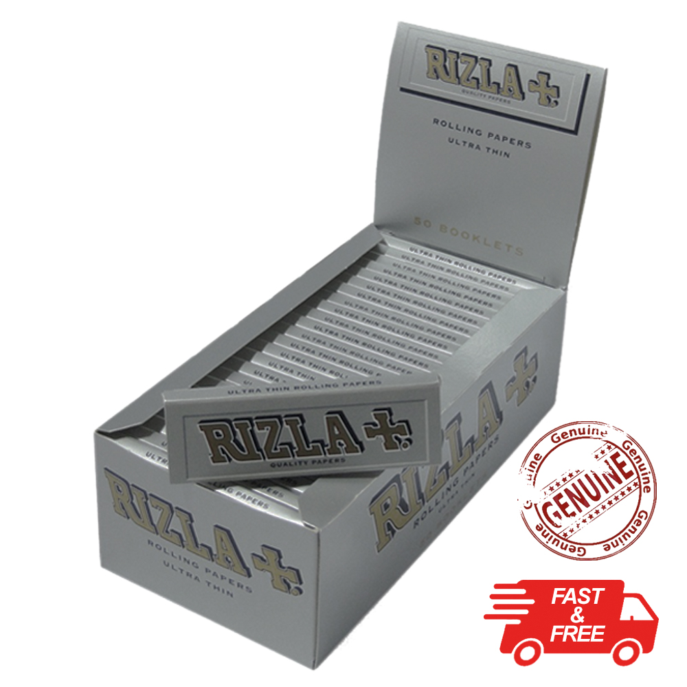RIZLA RED SILVER GREEN BLUE NATURA PINK Regular Original Rolling Paper ...