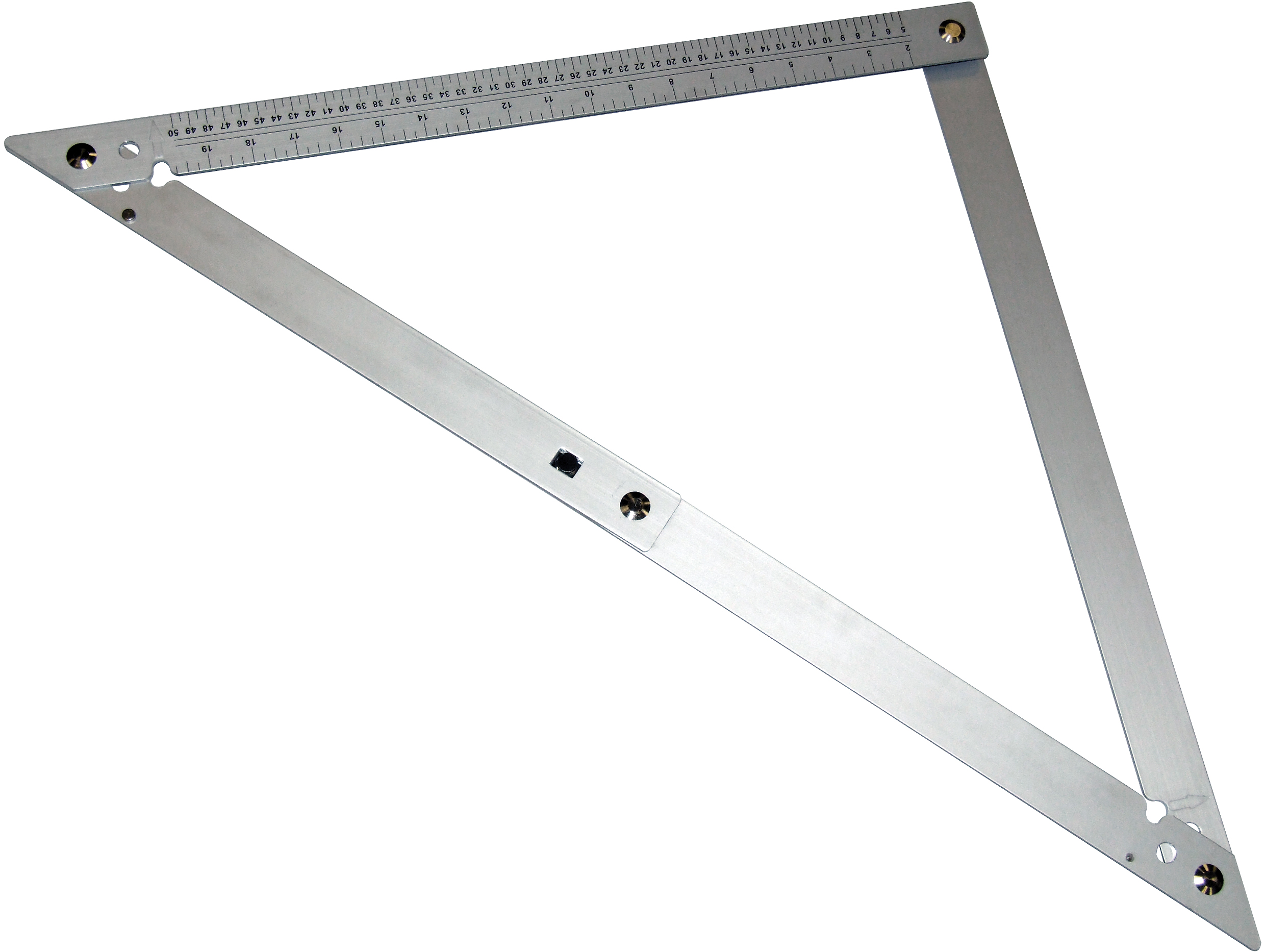 Am-Tech 24" 600mm Aluminium Folding Square Angle Ruler Builders Tool ...